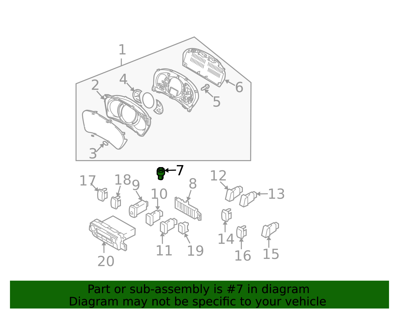 2005-2012 Hyundai Vehicle Speed Sensor 42620-39200 | OEM Parts Online