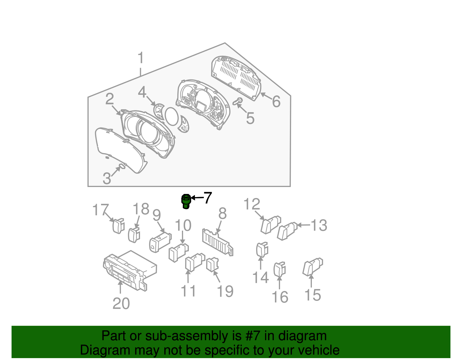 2005-2012 Hyundai Vehicle Speed Sensor 42620-39200 | OEM Parts Online