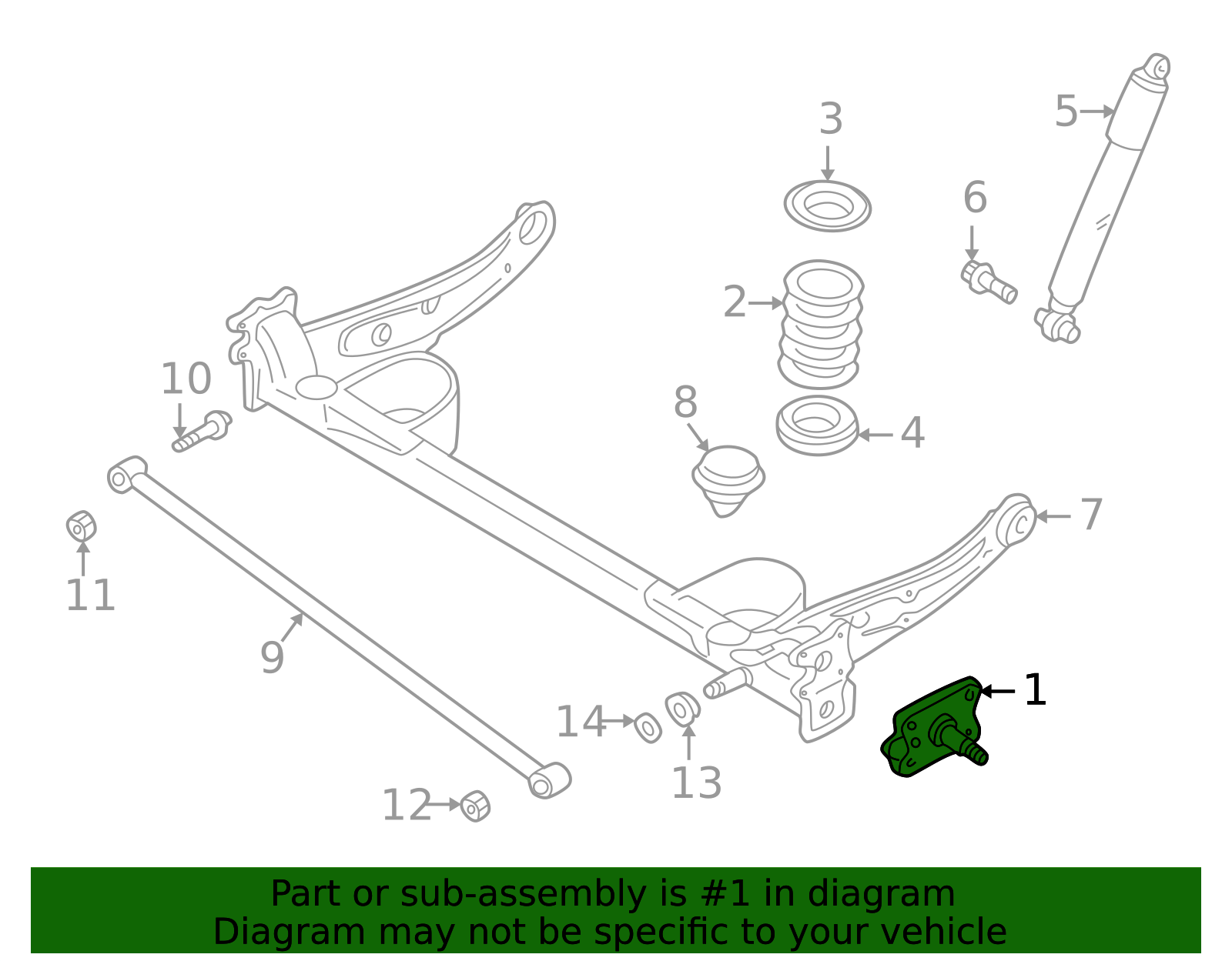 LC71-26-1A1 - Spindle 2000-2006 Mazda MPV | Florida Mazda Parts