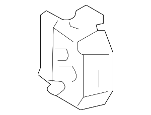 Genuine Toyota Front Extension part# 57141-47010 for 2004-2009 Toyota ...