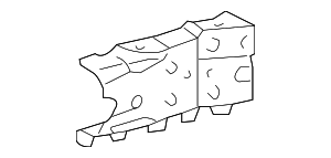 Genuine Toyota Reinforcement part# 57017-47020 for 2004-2009 Toyota ...