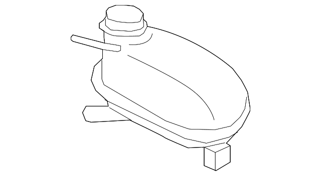 2017-2019 Ford Escape | Expansion Tank | GV6Z-8A080-B | Walls' Ford Parts