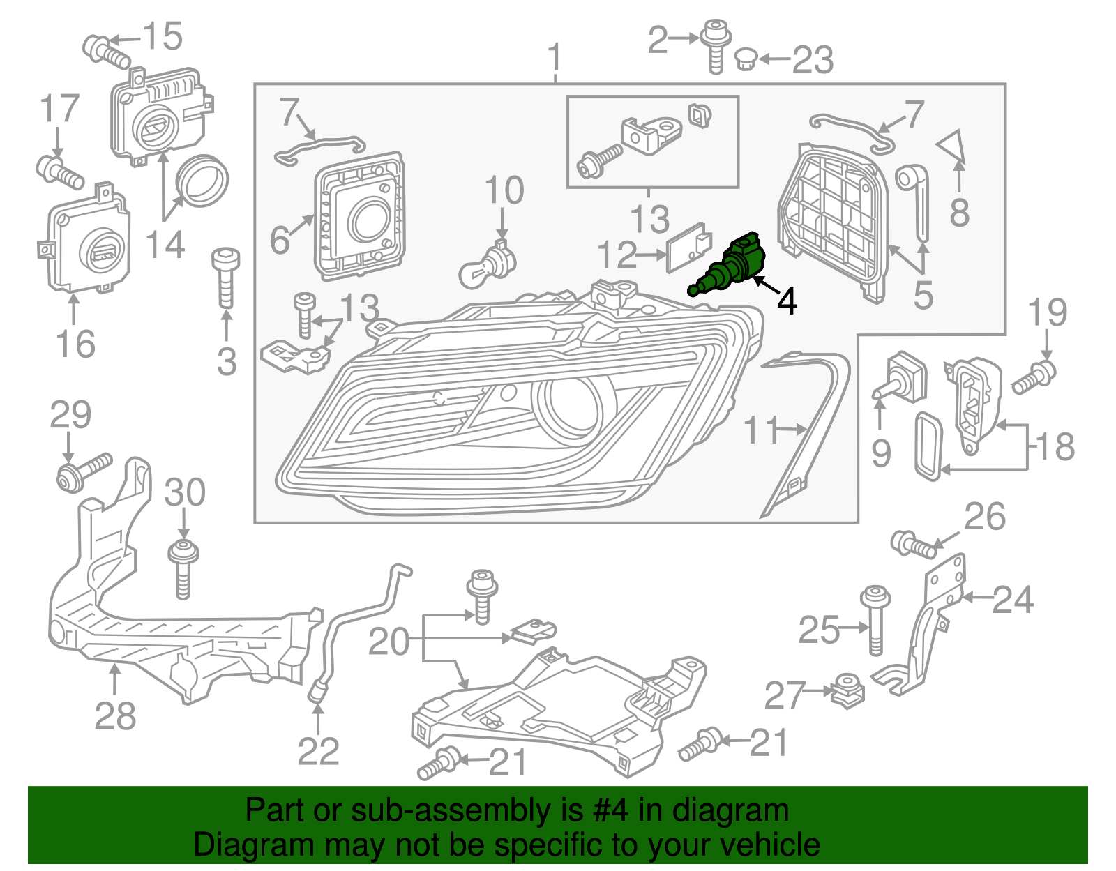 3D0-941-295 - Motor 2007-2017 Audi | Audi OEM Parts Guy