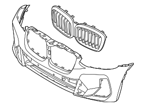 51-13-5-A36-BC9 - 2022-2024 BMW - Upper Grille | BMWPartsHub