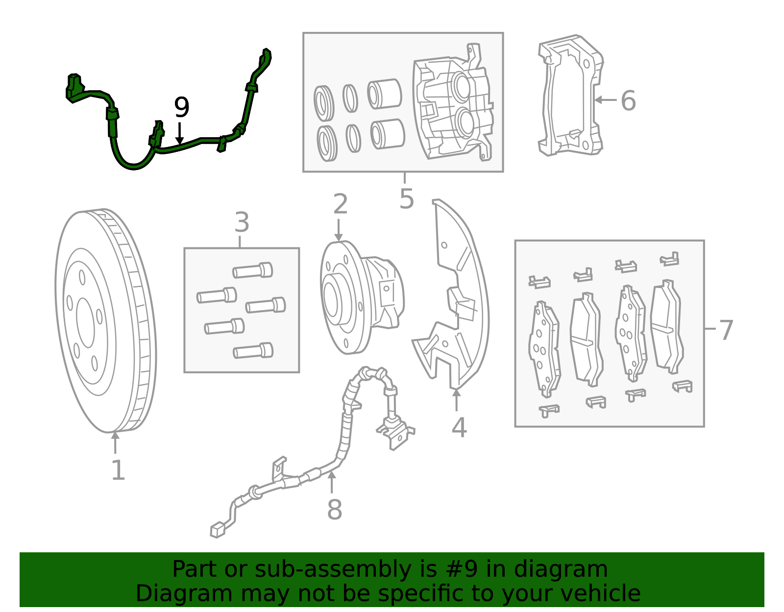 2017-2025 Chrysler ABS Sensor 68312281AE | Mopar Parts Canada