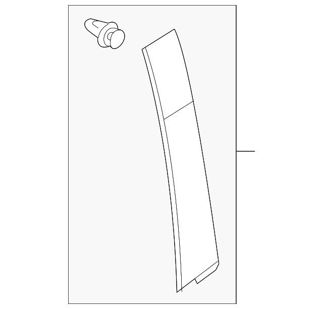 2020-2025 Mazda CX-30 Applique DGH9-50-M10 | RealMazdaParts.com