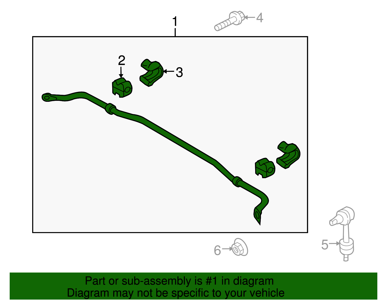2010-2011 Hyundai Tucson Stabilizer Bar 55510-2S000-SJ | OEM Parts Online