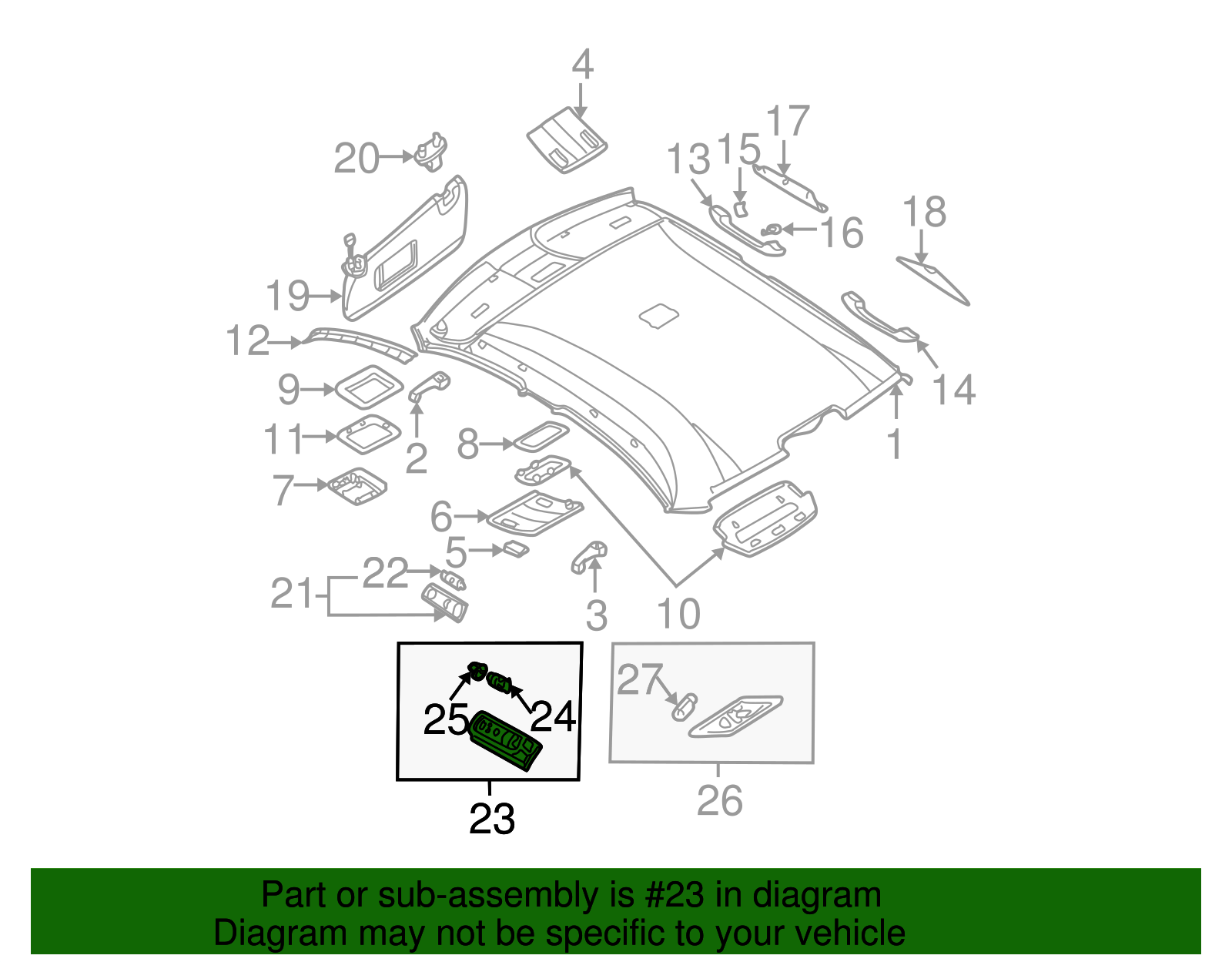Genuine BMW 63-31-6-961-998 | Map Lamp | FREE Shipping on Most Orders ...