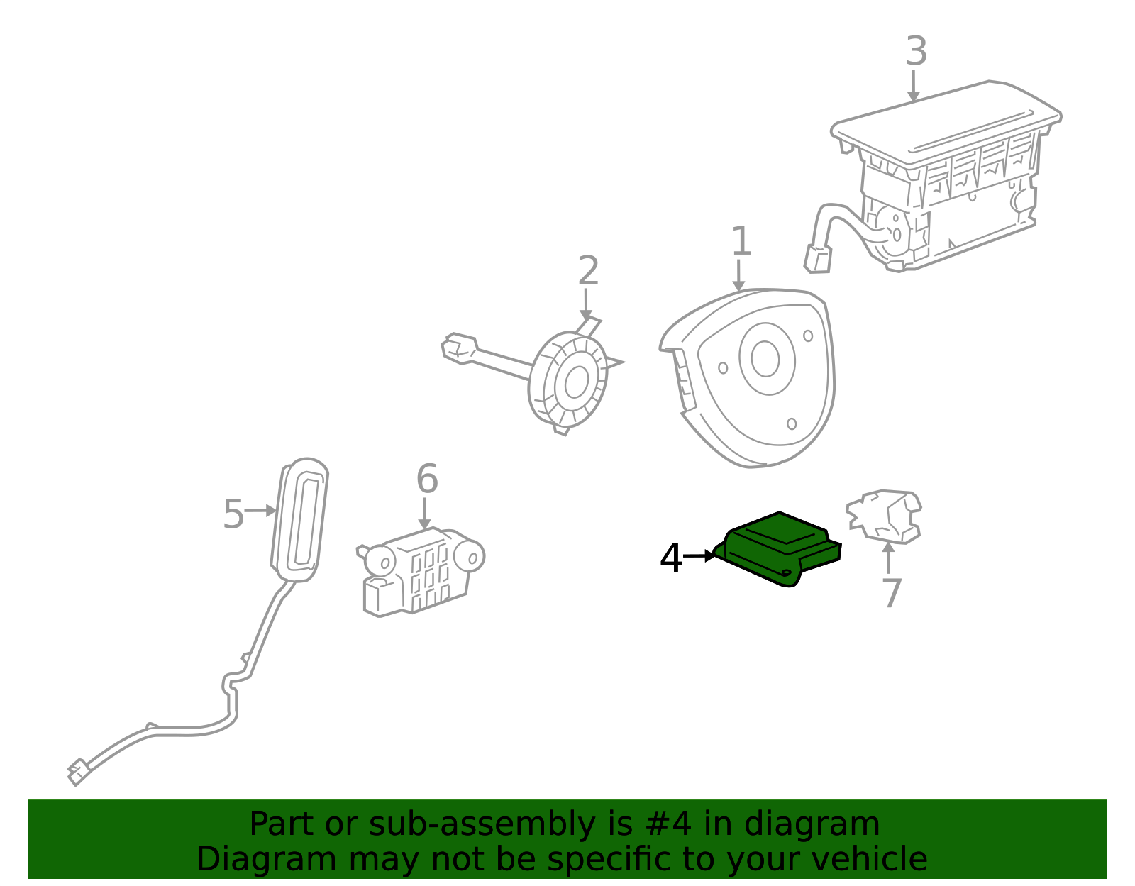 25867637 - Sensing and Diagnostic Module Find Vintage Parts
