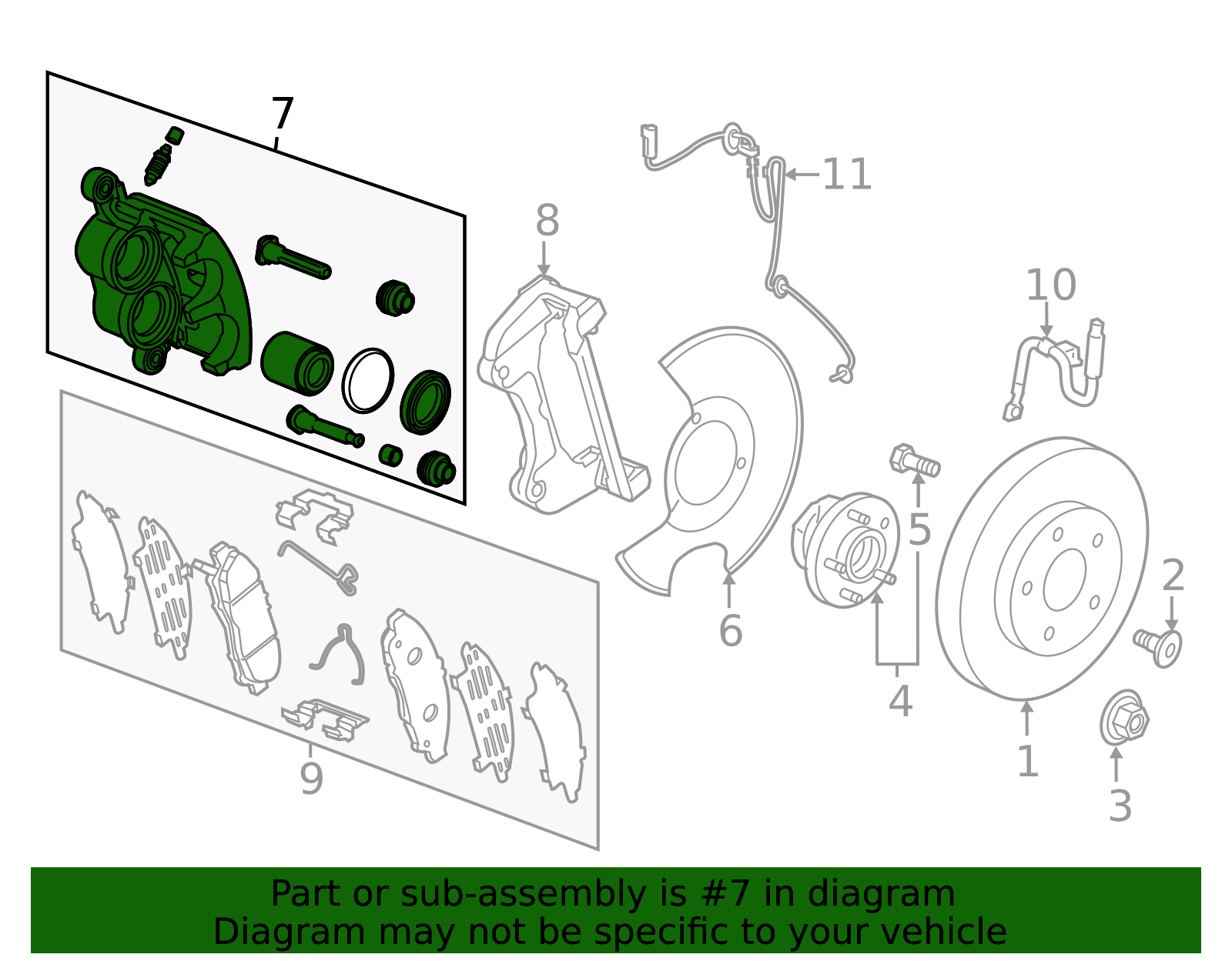13542336 - Disc Brake Caliper 2020-2025 GM | GM Parts Center