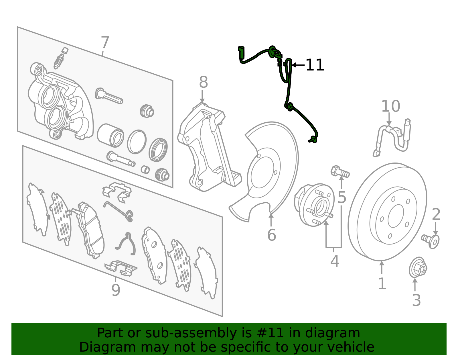 2017-2025 GM Front Speed Sensor 85040024 | Shop Matick Buick GMC