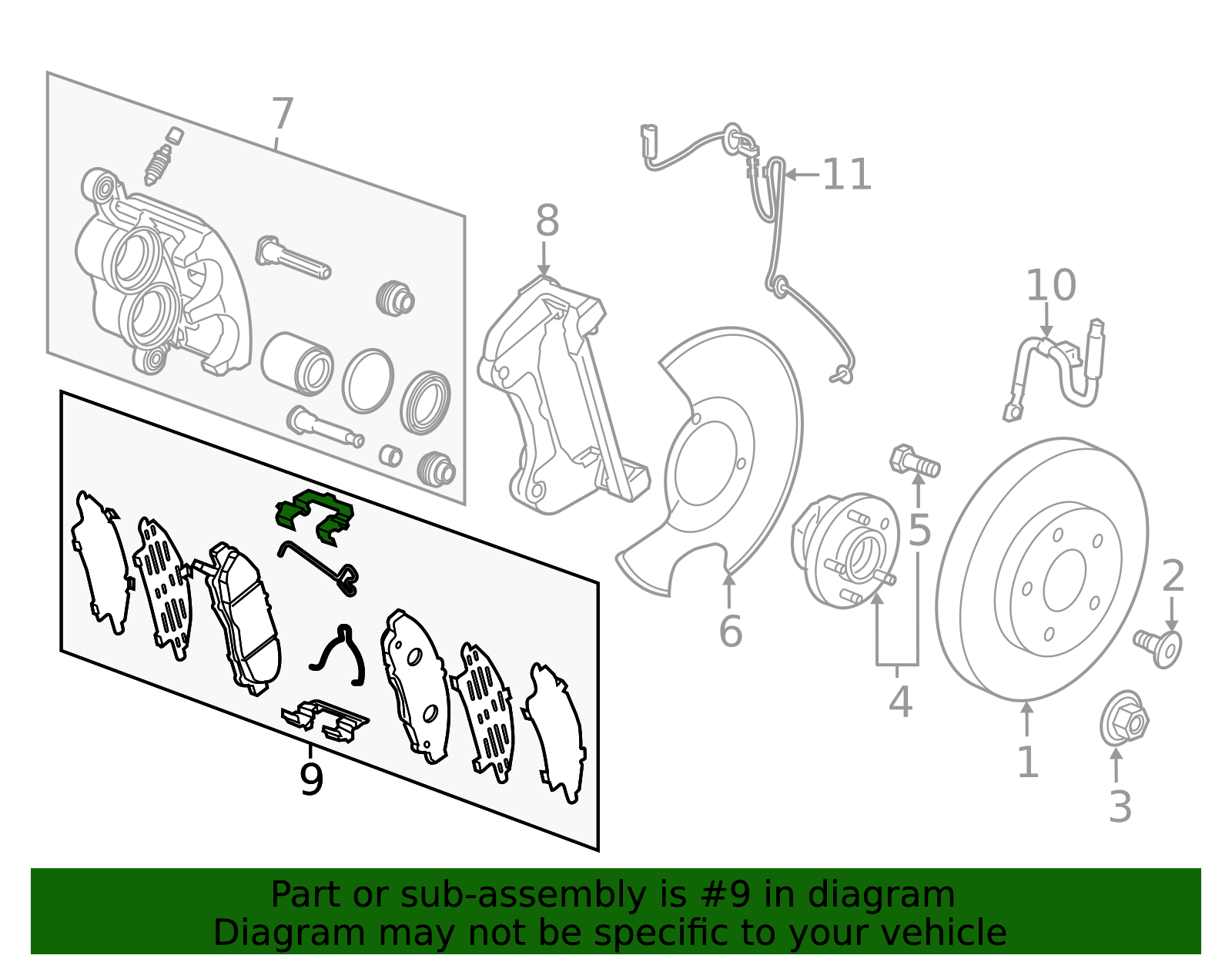 85153469 - Brake Pads Chevrolet Parts Direct