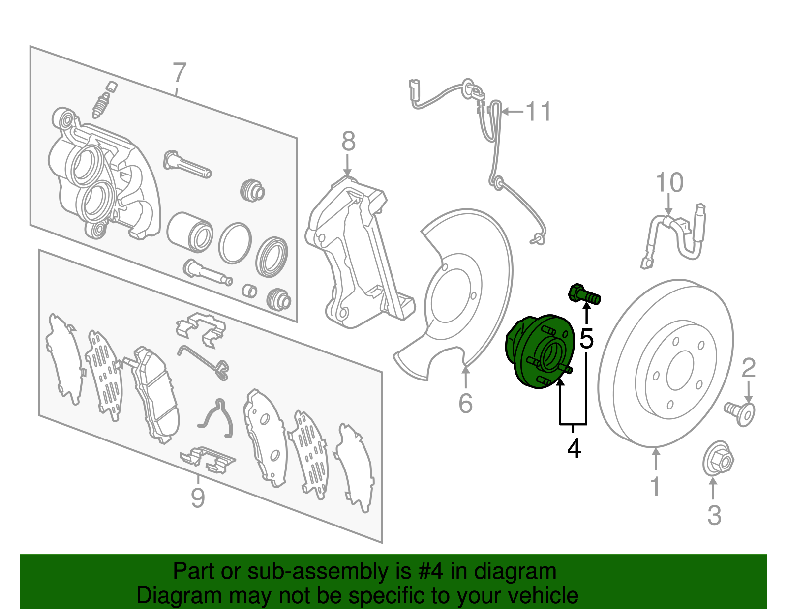 13552419 - Hub Assembly | Partners Chevy