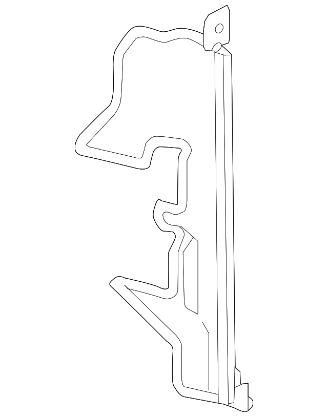 2017-2020 Nissan Rogue Air Guide 21558-6FL1B | Nissan Parts Plus