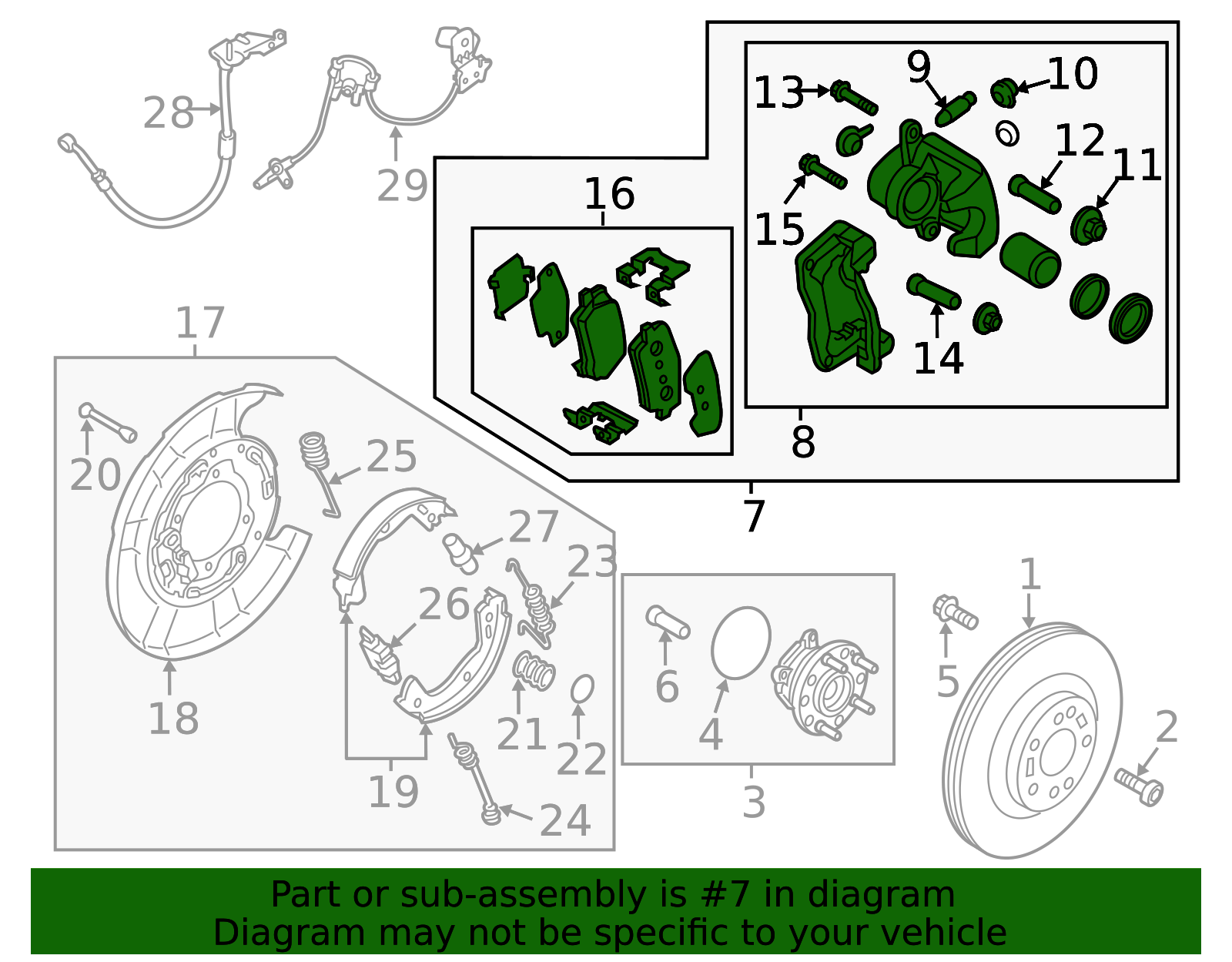 58210-3M300 - High-Quality Disc Brake Kit for AutoNation Parts