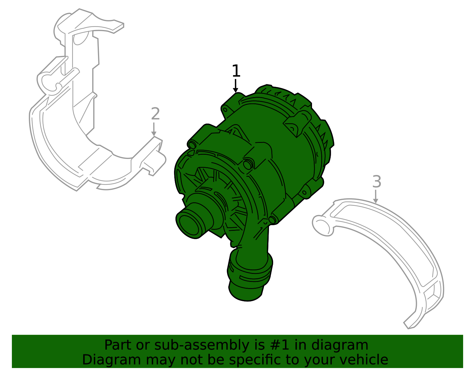 11518482744 - Engine Auxiliary Water Pump (11-51-8-482-744) | BMW of ...