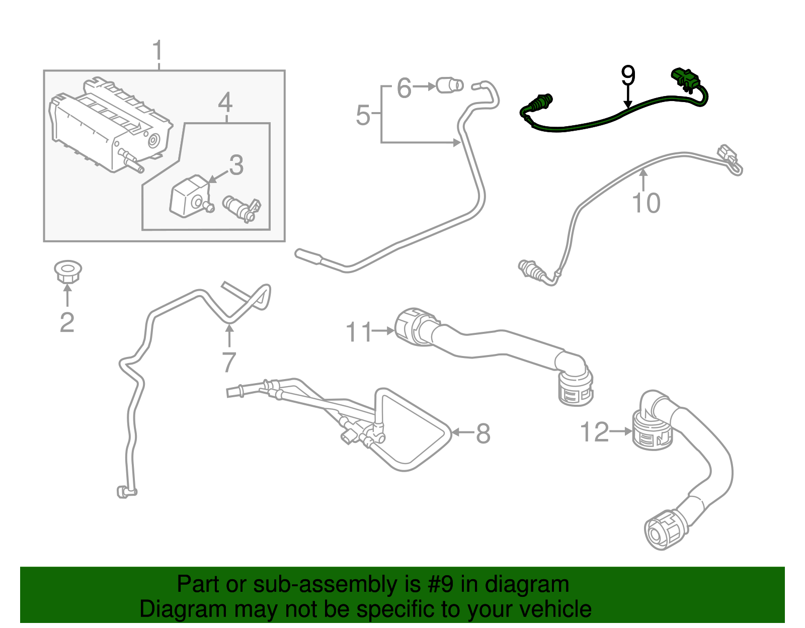 Genuine OEM Ford Part - Oxygen Sensor DM5Z-9F472-A | Genuine OEM Ford ...