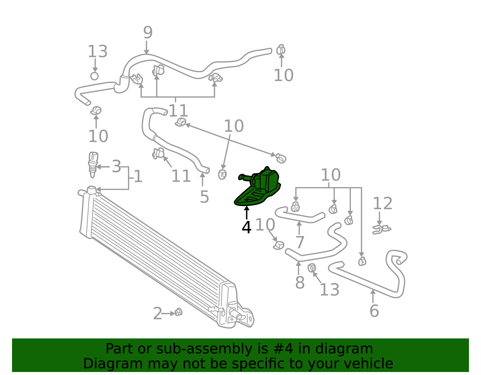 2001-2003 Toyota Prius Drive Motor Inverter Cooler Water Pump G9020 ...