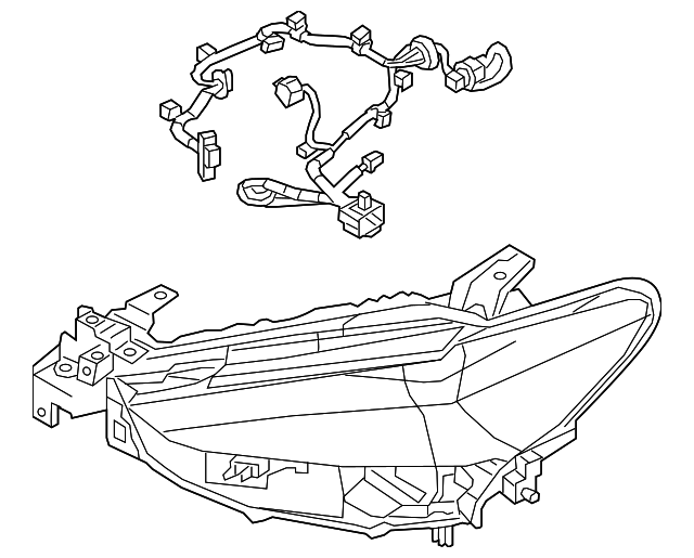 GRF5-51-041A - Headlamp Assembly - Driver's Side (LH) 2018-2021 Mazda 6 ...