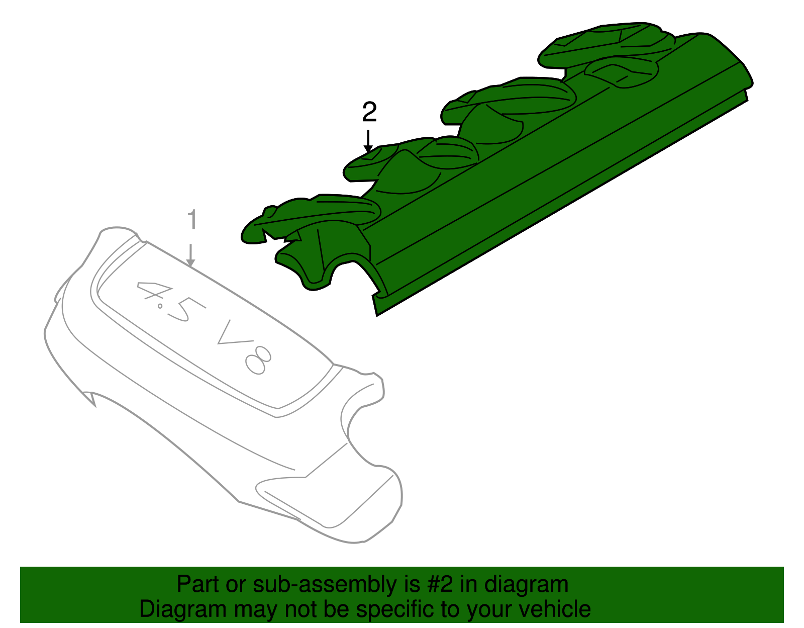 2003-2006 Porsche Cayenne | Side Cover | 955-105-141-00 | OEM Vehicle Parts