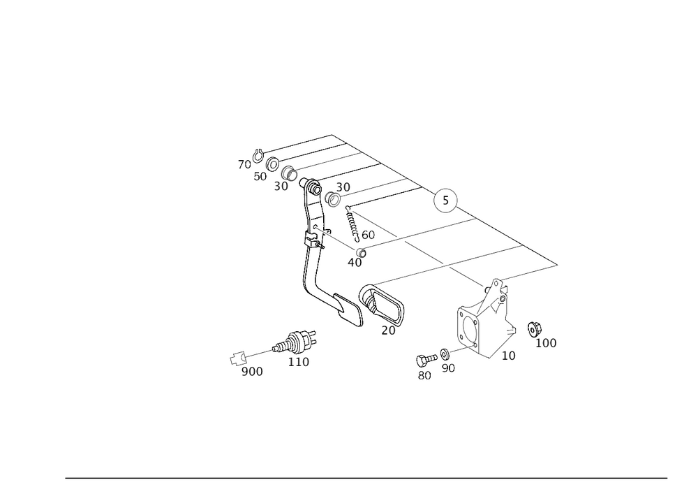 1998-2018 Mercedes-Benz Brake Light Switch 001-545-64-09 | Mercedes ...