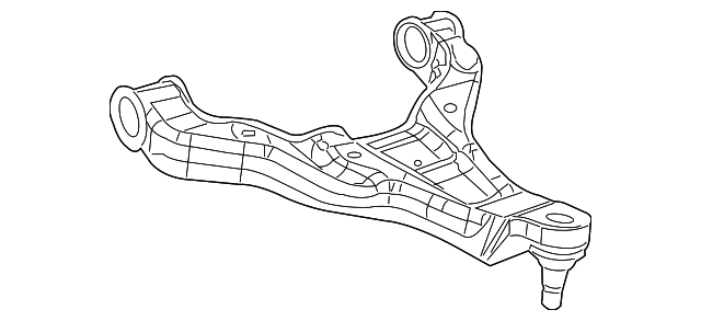 906-330-40-07 - Lower Control Arm Mercedes-Benz USA Parts
