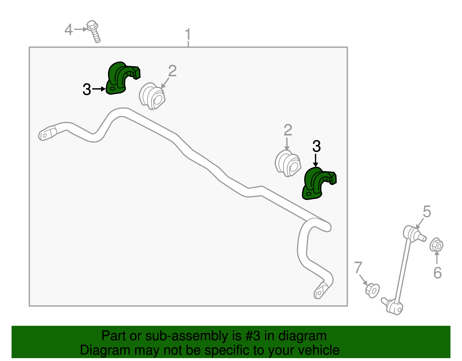Hyundai - 54814-3R000 - Bracket - 2011-2022 Hyundai | OEM Hyundai Parts ...