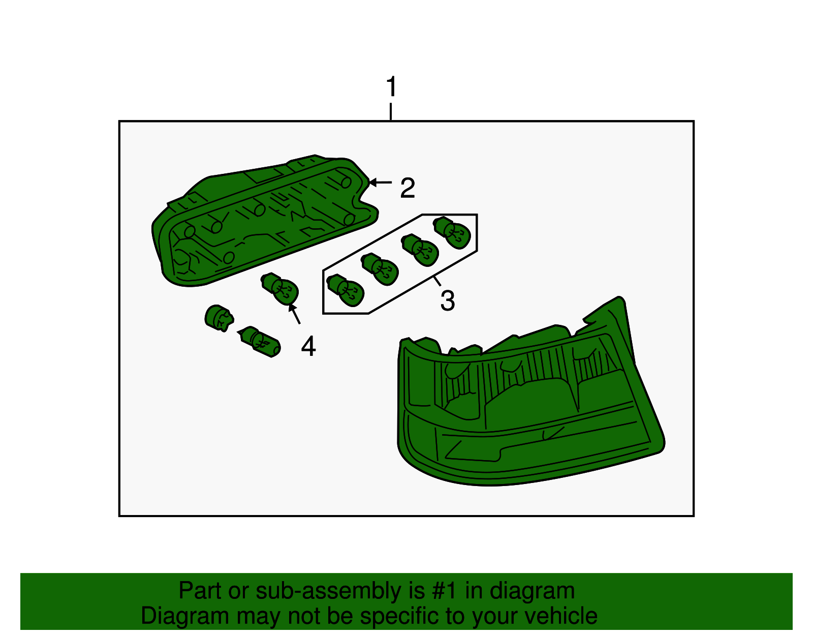 4F5-945-095-M - Tail Lamp Assembly 2005-2008 Audi | Audi OEM Parts Guy