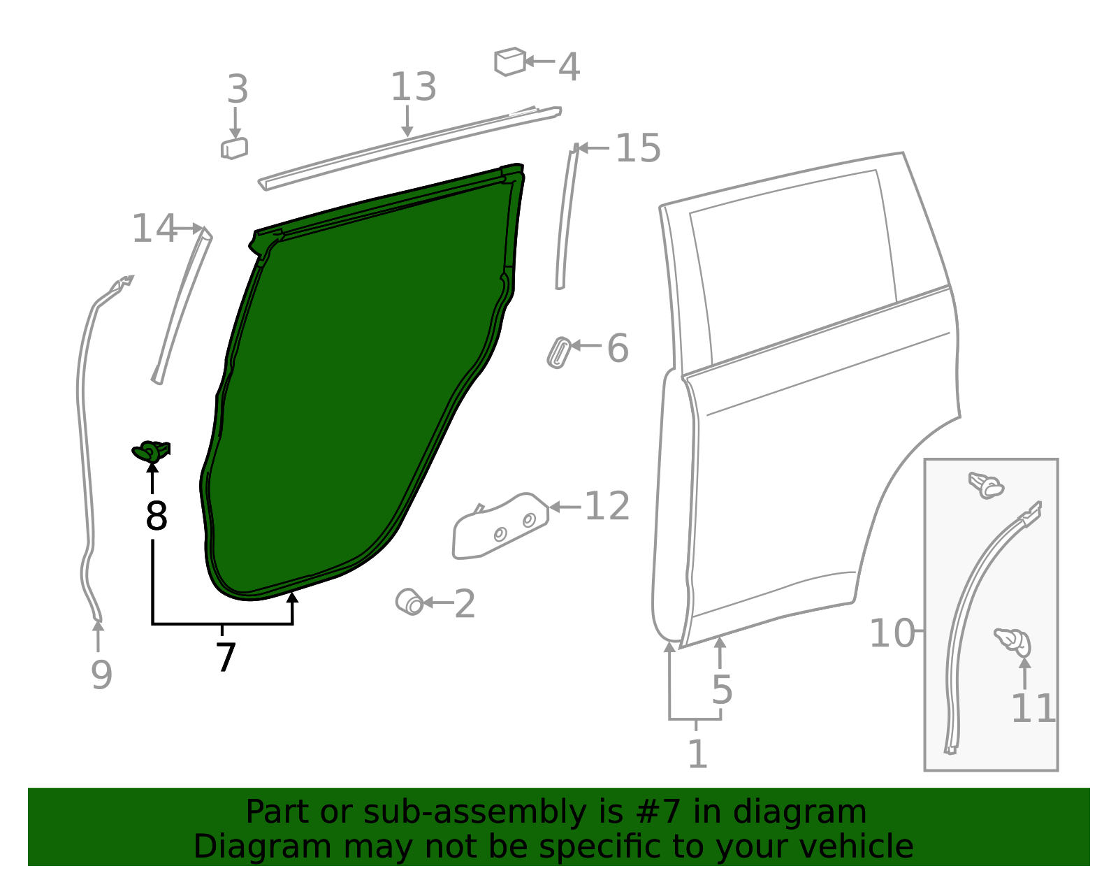 Door Seal – OEM Weatherproofing for a Quieter Ride | AutoNation Parts