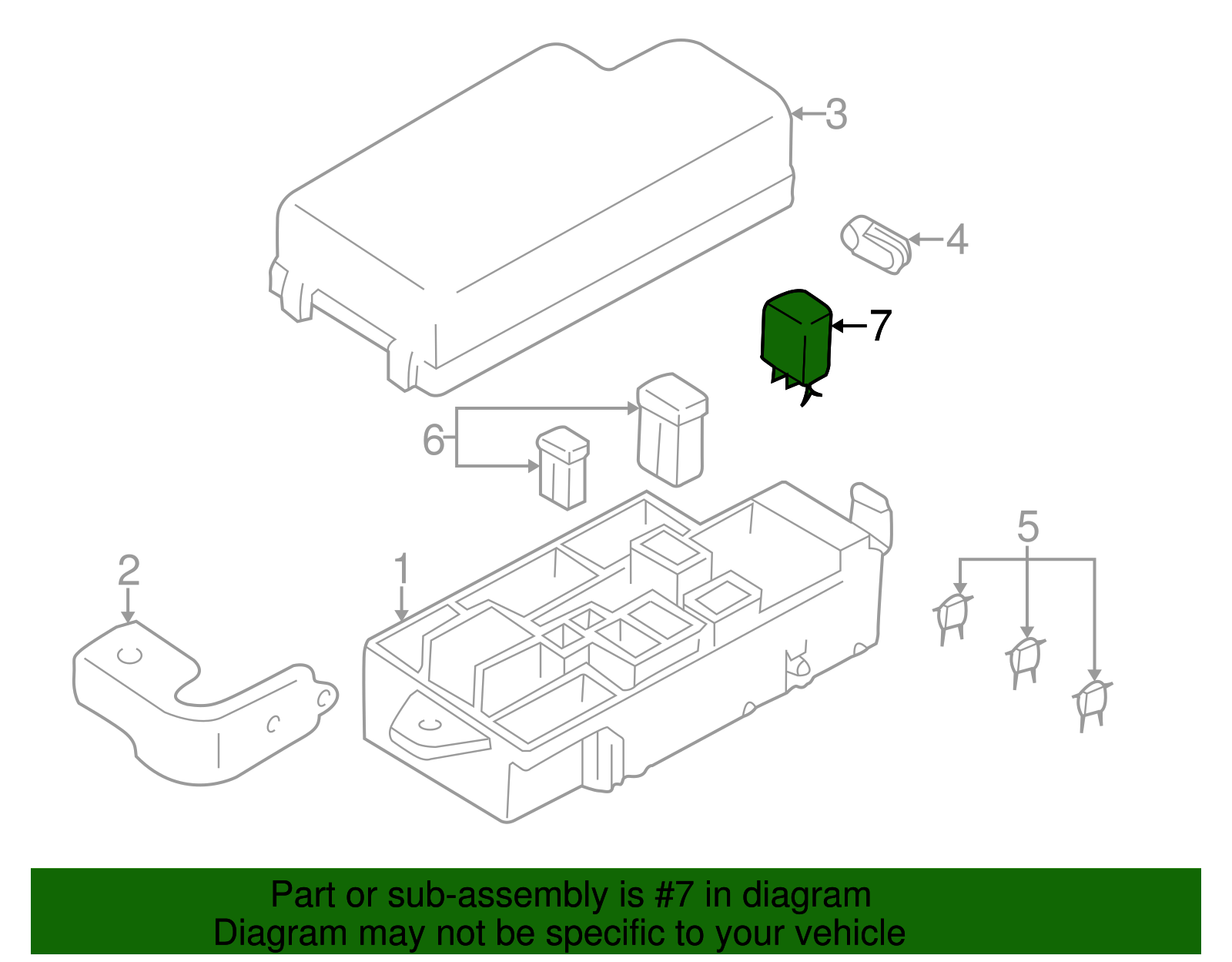 1998-2008 Subaru Relay 82501FC000 | Subaru Parts Guys