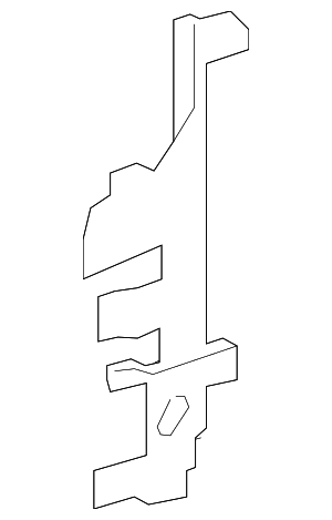 74166-T6Z-A00 - Air Guide 2017-2020 Honda Ridgeline | Honda Parts Online