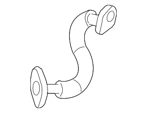 2005-2007 GM Exhaust Gas Recirculation (EGR) Valve Pipe 12602651 ...