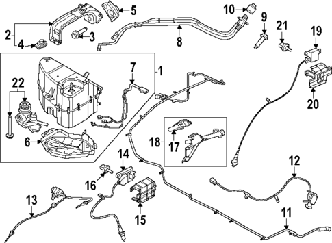 Emission Components for 2025 Ford F-250 Super Duty | Ford Parts Direct