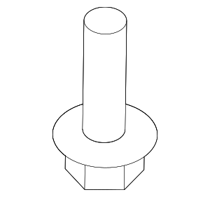 2000-2025 Toyota Fender Liner Screw 9008015091 | Toyota Parts Center