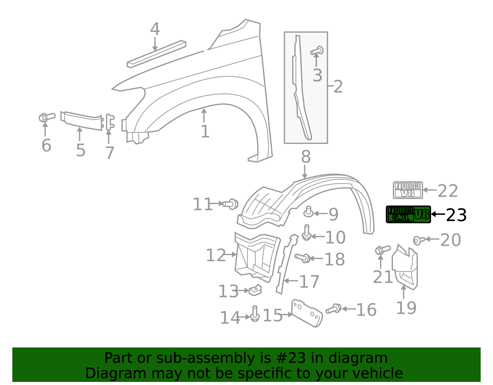 2007-2013 Toyota Tundra 2007-2013 Toyota Tundra - Nameplate 75472-34040 ...