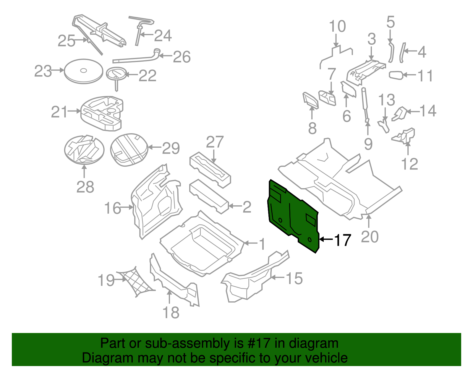 30787040 - Front Trim - 2006-2013 Volvo C70 | Volvo OEM Parts Direct