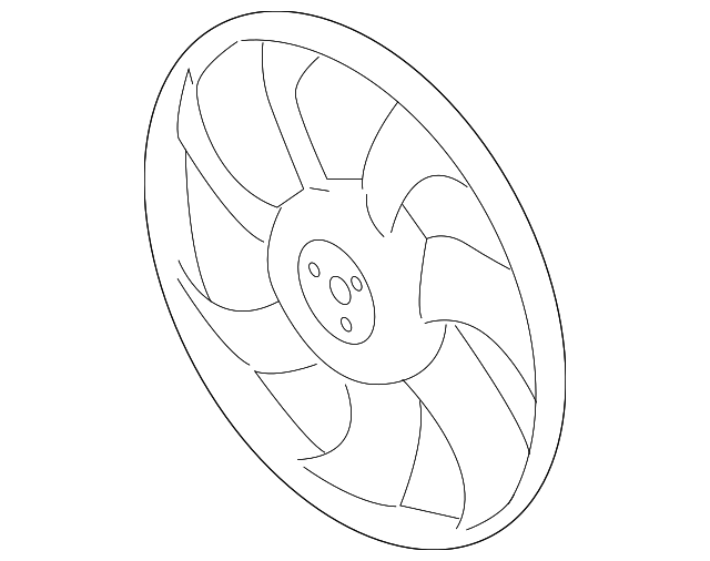 25231-1P390 - Fan Blade - 2011-2017 Hyundai | World OEM Parts Hyundai