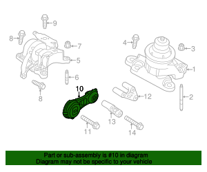 FB5Z-6068-D - Engine Support Rod 2016-2019 Ford | Direct Factory Parts