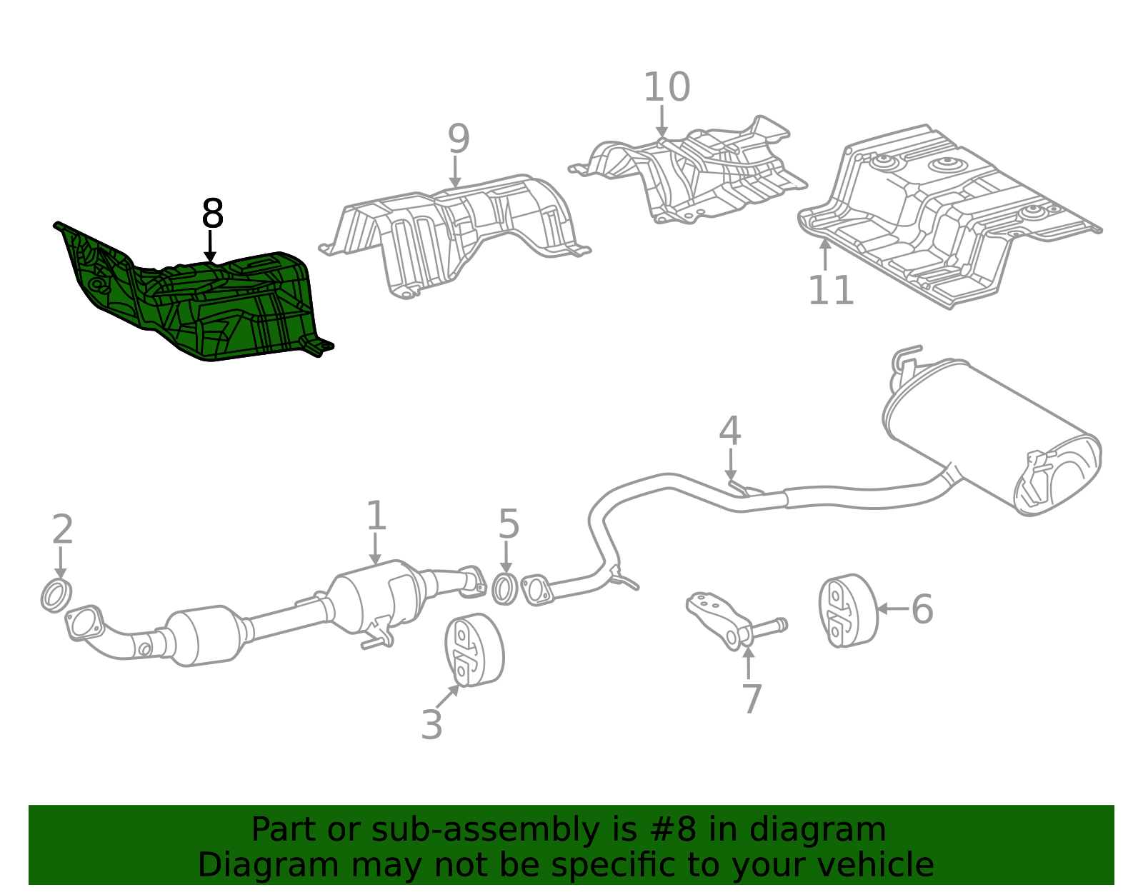 Floor Pan Heat Shield - OEM Thermal Protection | AutoNation Parts