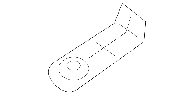 86555-2V000 - Bumper Cover Support Rail - 2013-2017 Hyundai Veloster ...