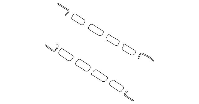 57231-22000 - Power Steering Belt - 1995-2002 Hyundai Accent | World ...