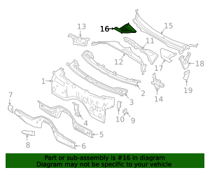 51717434883 - 2019-2025 BMW Front Cover (51-71-7-434-883) | BMW of ...