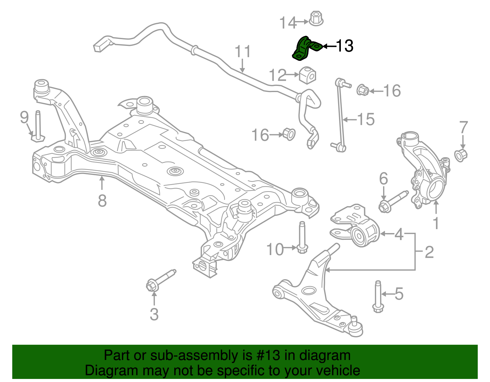 CV6Z-5486-A - Bracket 2012-2023 Ford | Ford Parts Direct