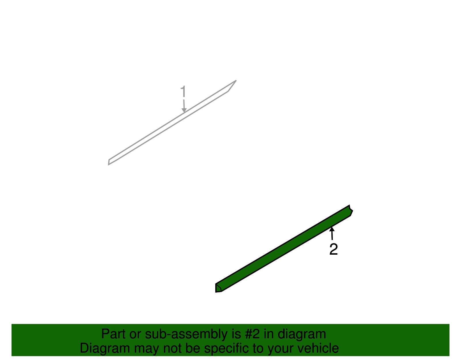2003-2007 Nissan Murano Lower Molding 80870-CA000 | Nissan Parts Central