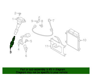 2018-2022 Kia Spark Plug 18857-09085 | OEM Parts Online