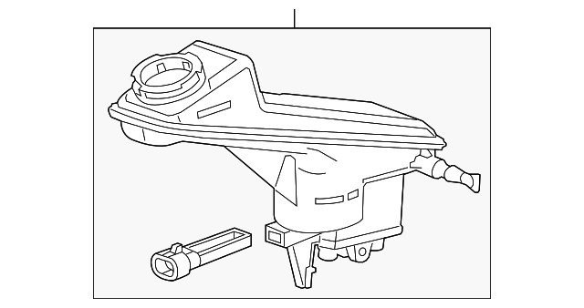 2012-2020 Chevrolet Brake Master Cylinder Reservoir 95381147 | Capital ...