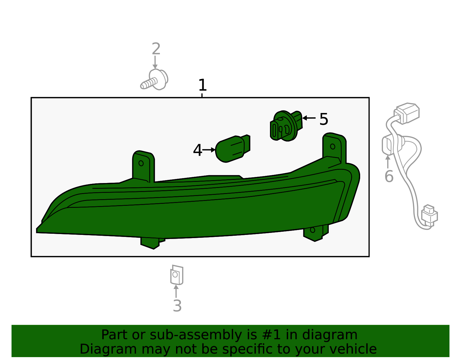 Buy Genuine GM Auto Parts - Lamp (Part # 23305609) | GM Parts Store