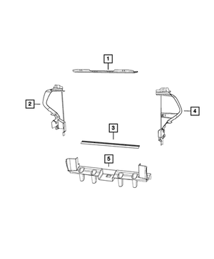 68227832AA - Air Inlet Baffle, Right The Official Mopar eStore