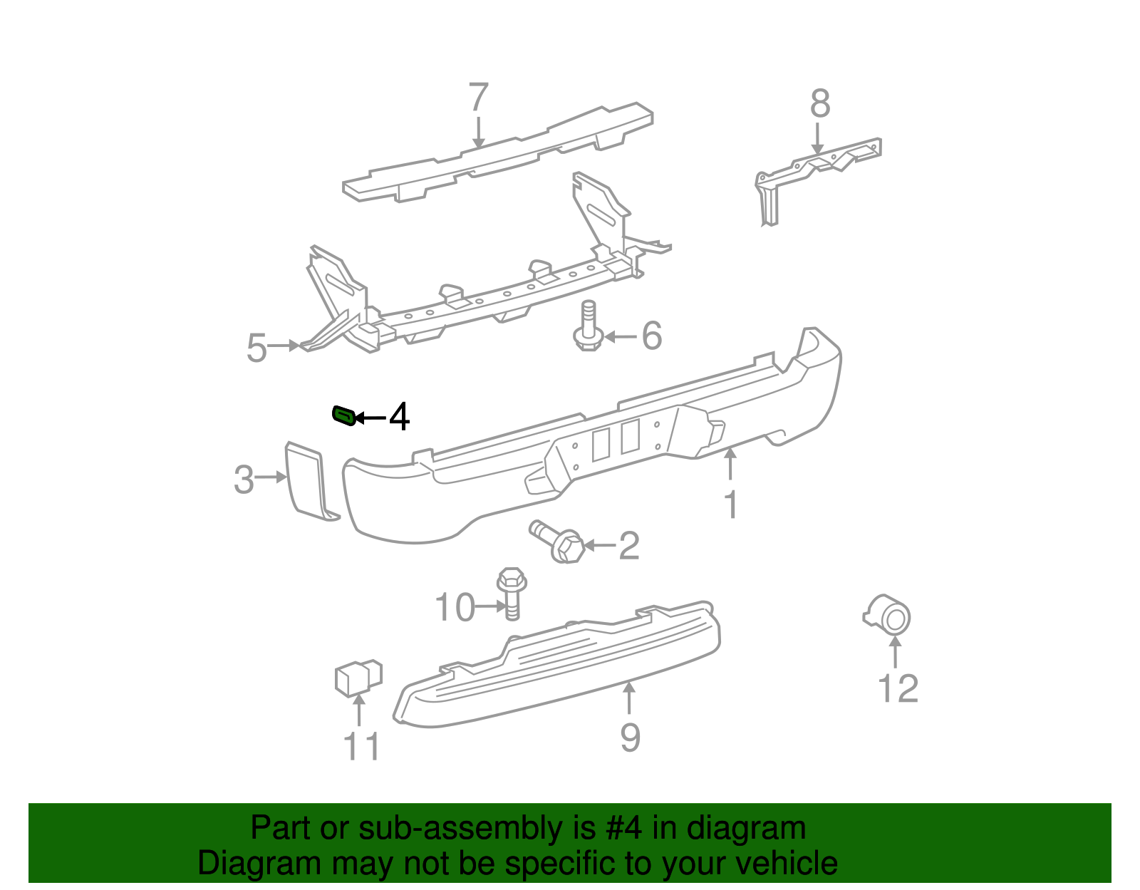 90468-04059 - End Support Upper Clip 1999-2023 Toyota | Longo Toyota Parts