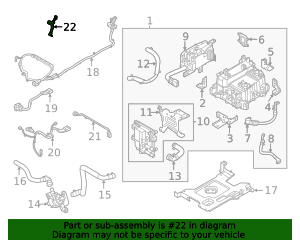 2022-2025 Hyundai Tucson Ground Cable 91861-P0010 | OEM Parts Online